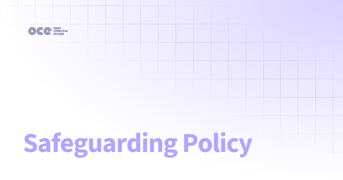 Safeguarding Policy | OCE